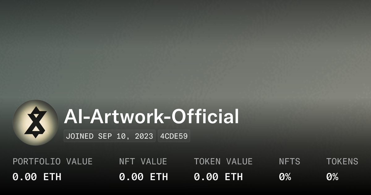 AI-Artwork-Official - Perfil | OpenSea