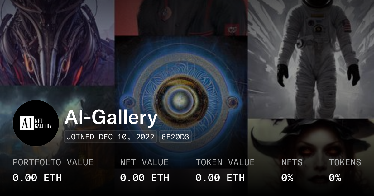 AI-Gallery - Perfil | OpenSea
