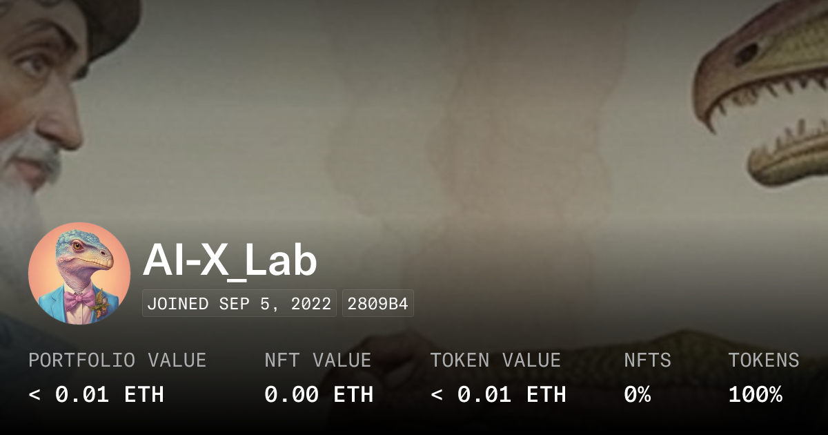 AI-X_Lab - Profile | OpenSea