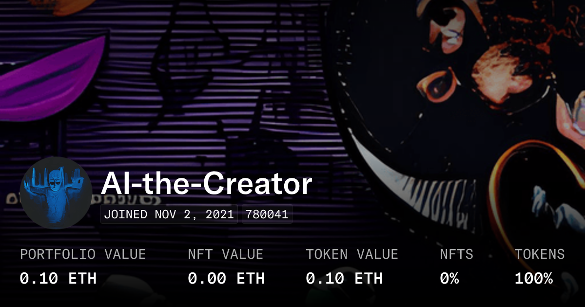 AI-the-Creator - Perfil | OpenSea