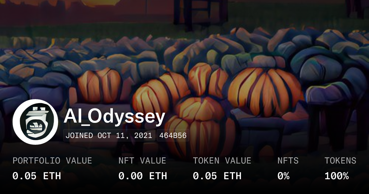 AI_Odyssey - Perfil | OpenSea