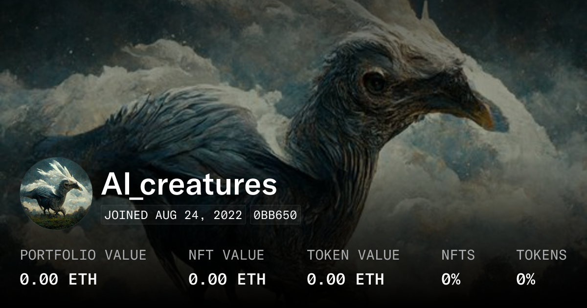 AI_creatures - Profile | OpenSea