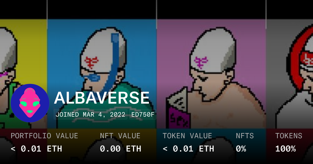 ALBAVERSE - Perfil | OpenSea