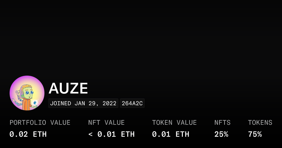 AUZE - Profile | OpenSea