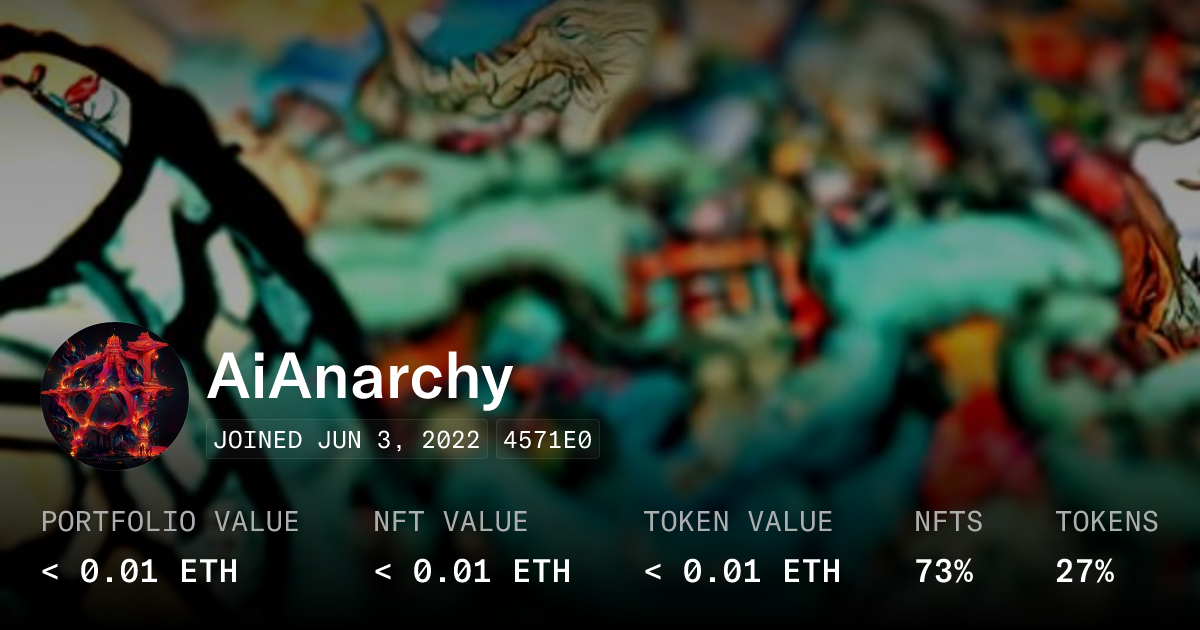 AiAnarchy - Profile | OpenSea