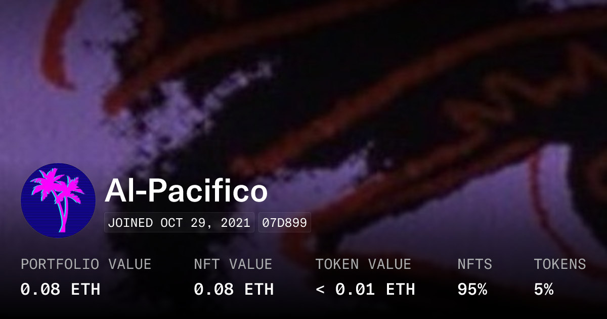 Al-Pacifico - Profile | OpenSea
