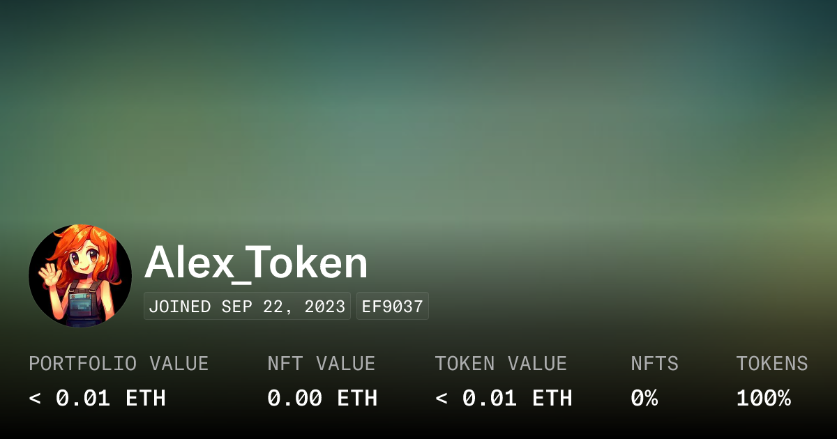 Alex_Token - Profile | OpenSea