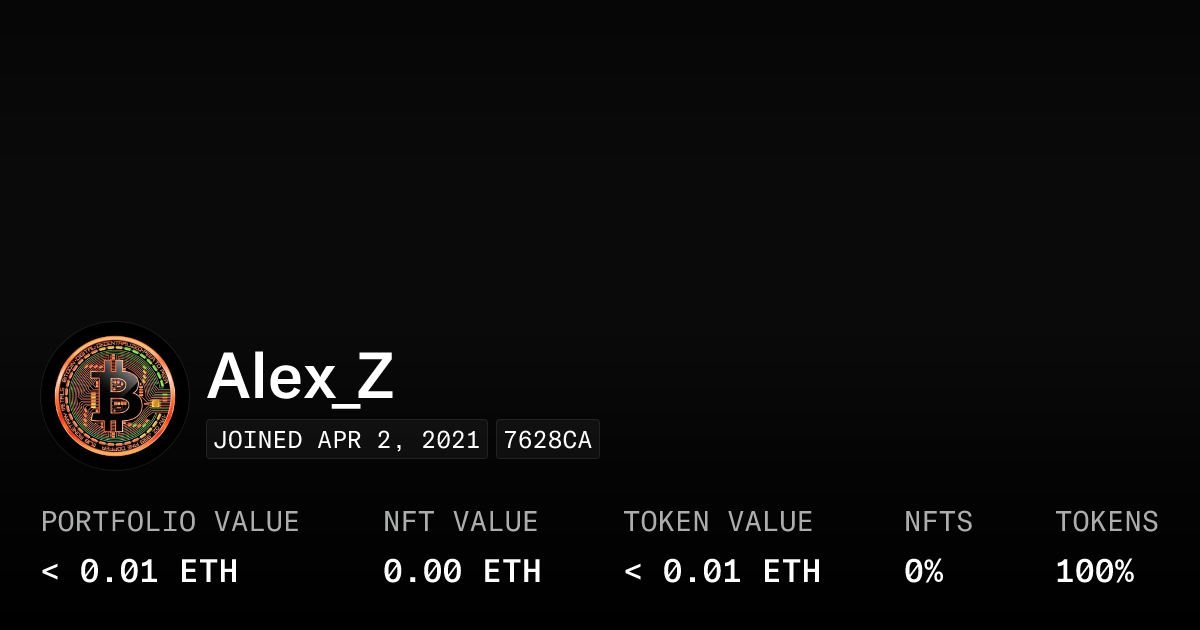 Alex_Z - Profile | OpenSea