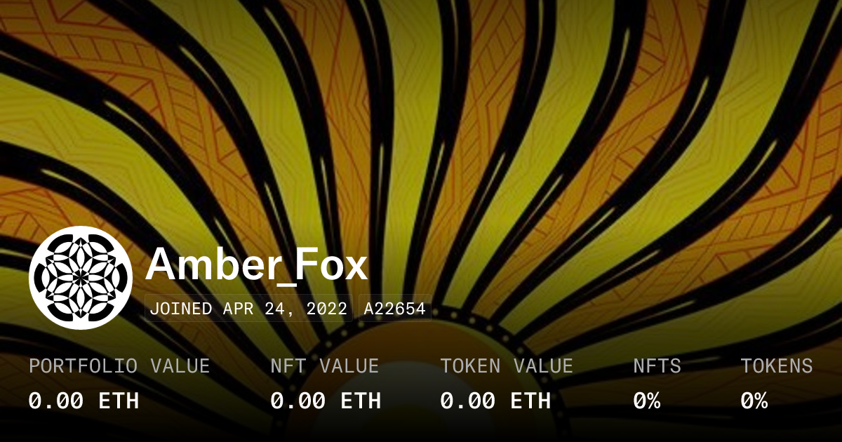 Amber_Fox - Profile | OpenSea