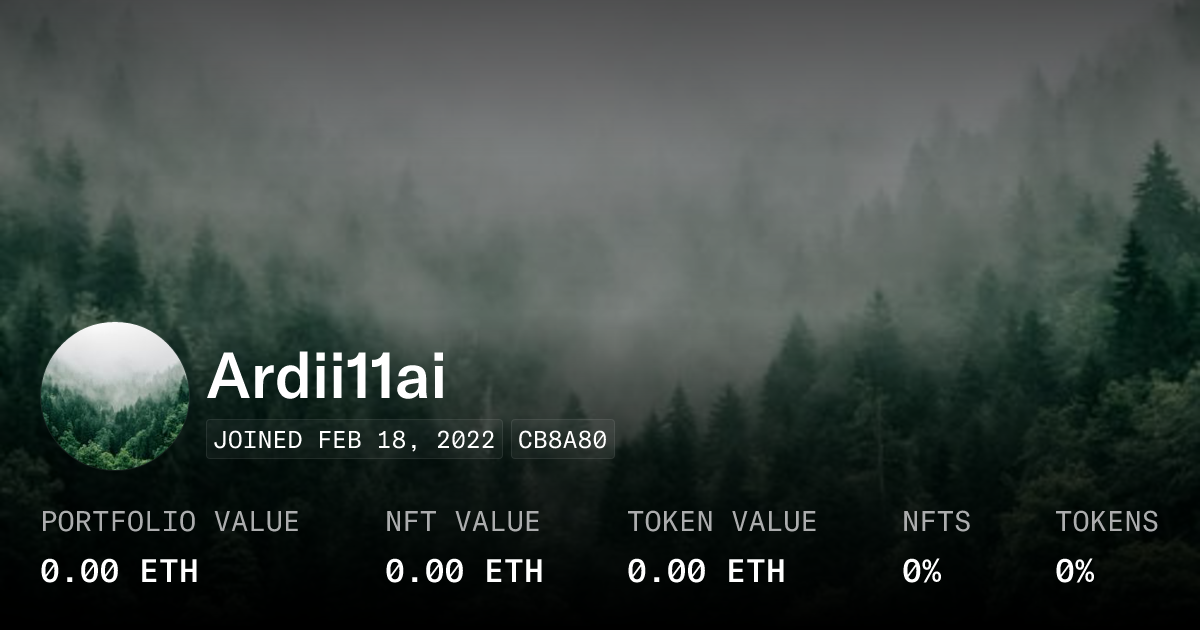 Ardii11ai - Profile | OpenSea