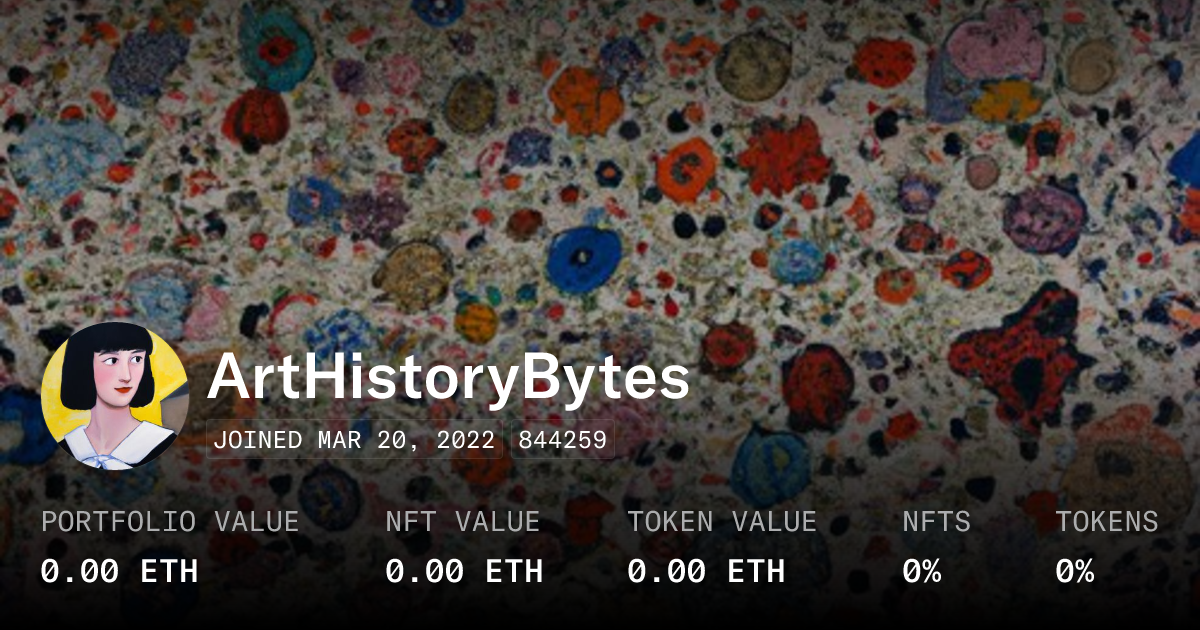 ArtHistoryBytes - Profile | OpenSea