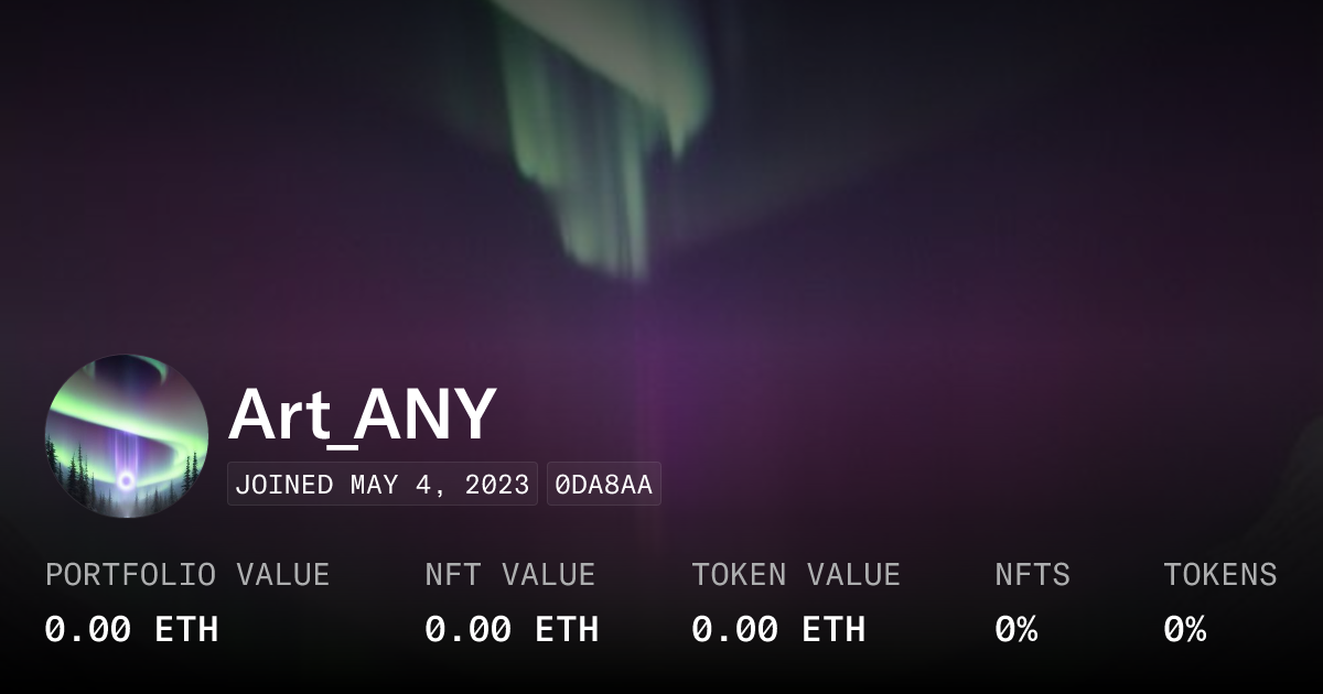Art_ANY - Profile | OpenSea