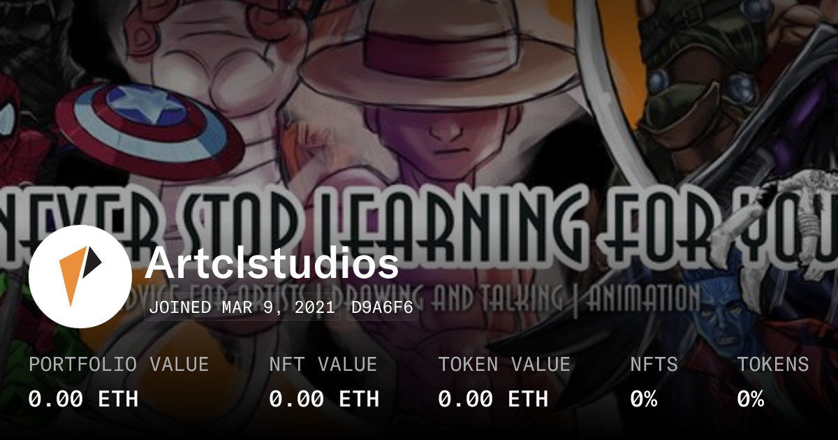 Artclstudios - Profile | OpenSea