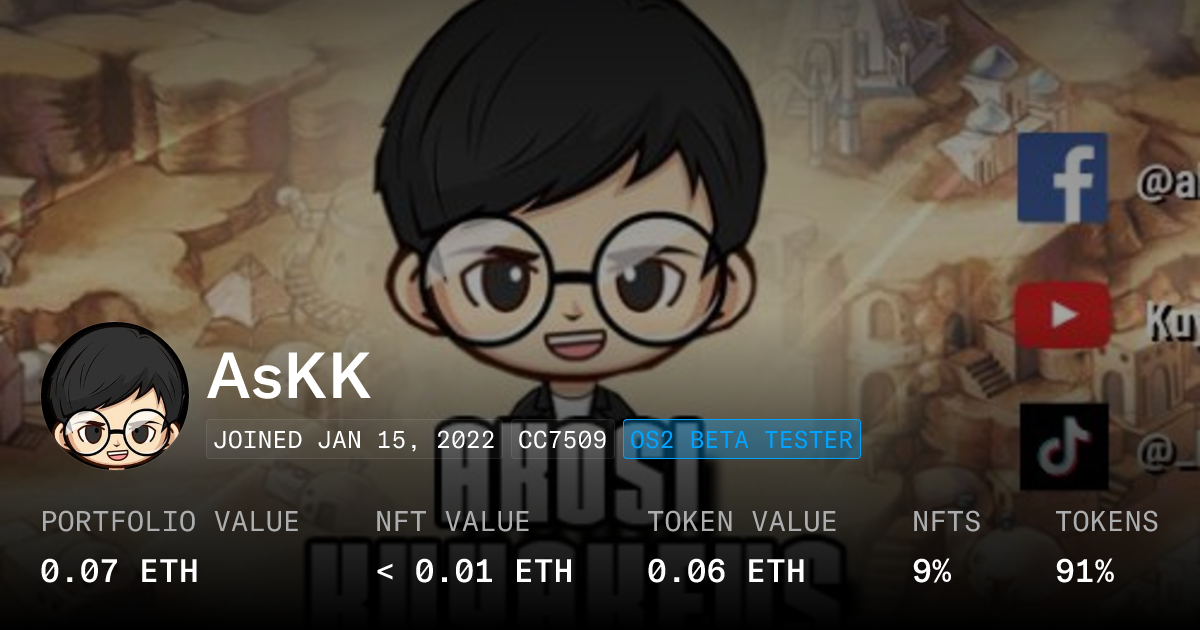 AsKK - Profile | OpenSea