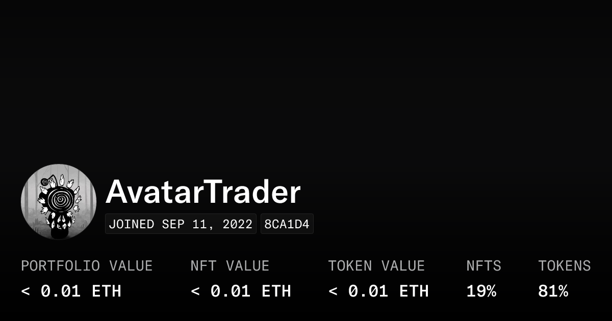 AvatarTrader - Profile | OpenSea