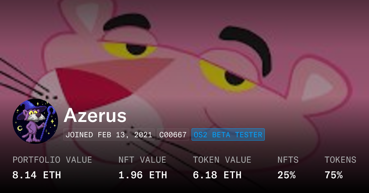 Azerus - Profile | OpenSea