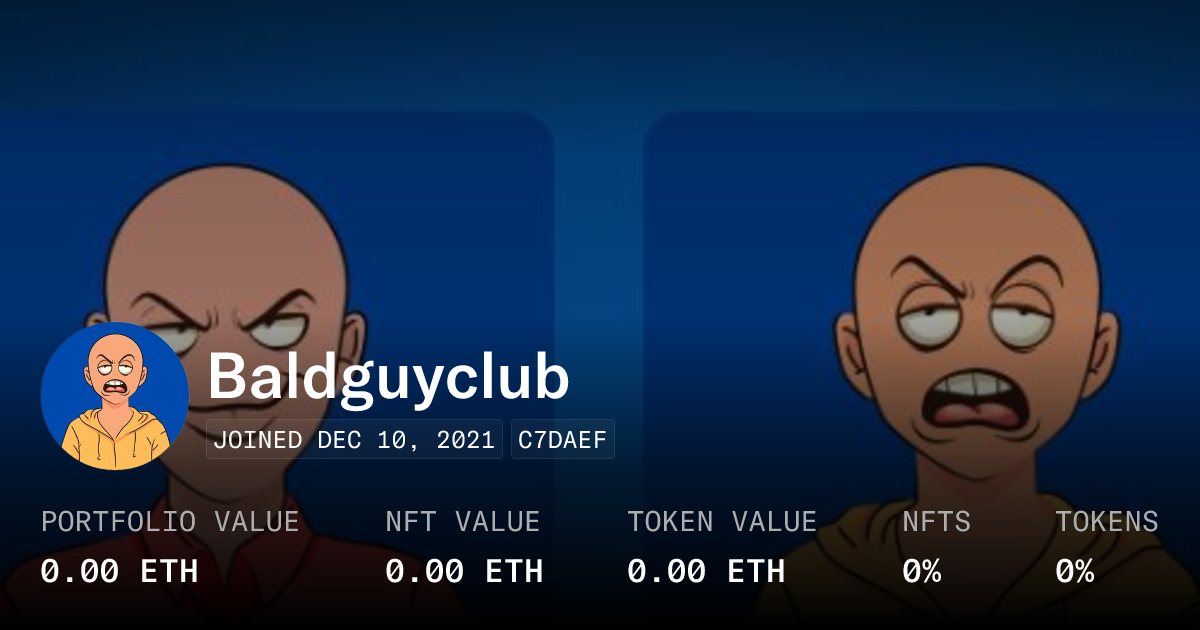 Baldguyclub - Profile | OpenSea