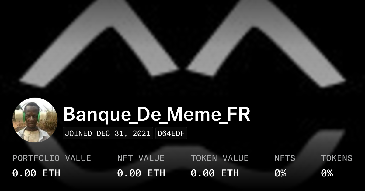 Banque_De_Meme_FR - Profile | OpenSea