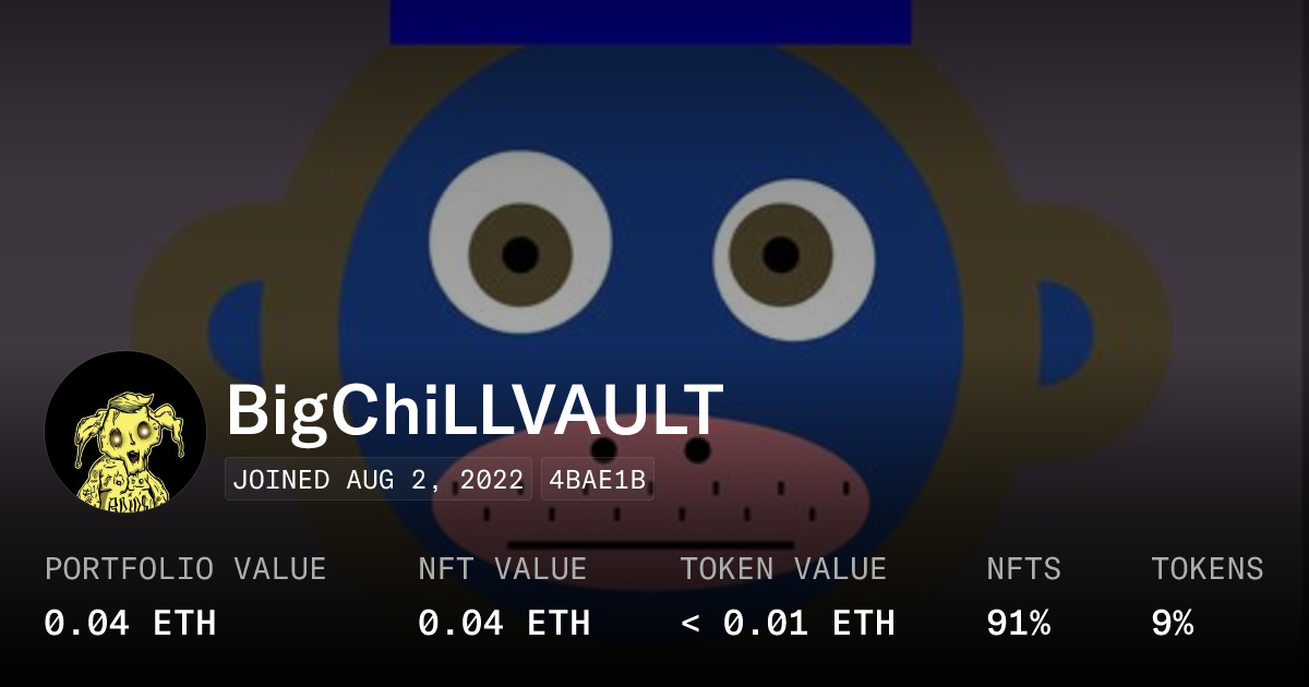 BigChiLLVAULT - Profile | OpenSea