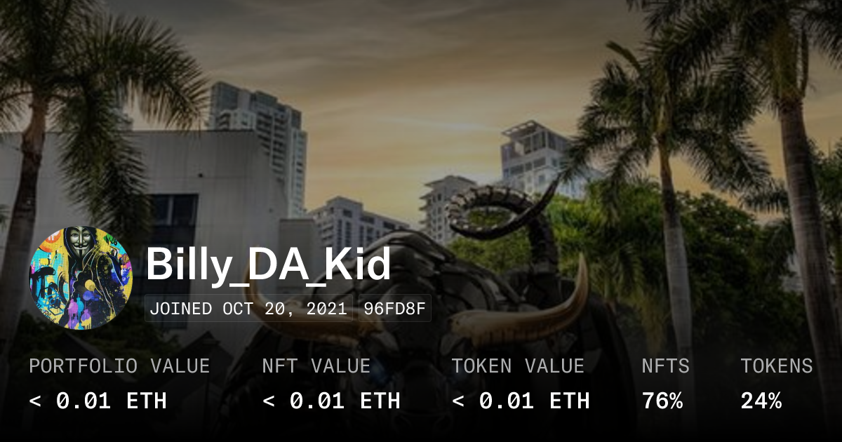 Billy_DA_Kid - Profile | OpenSea