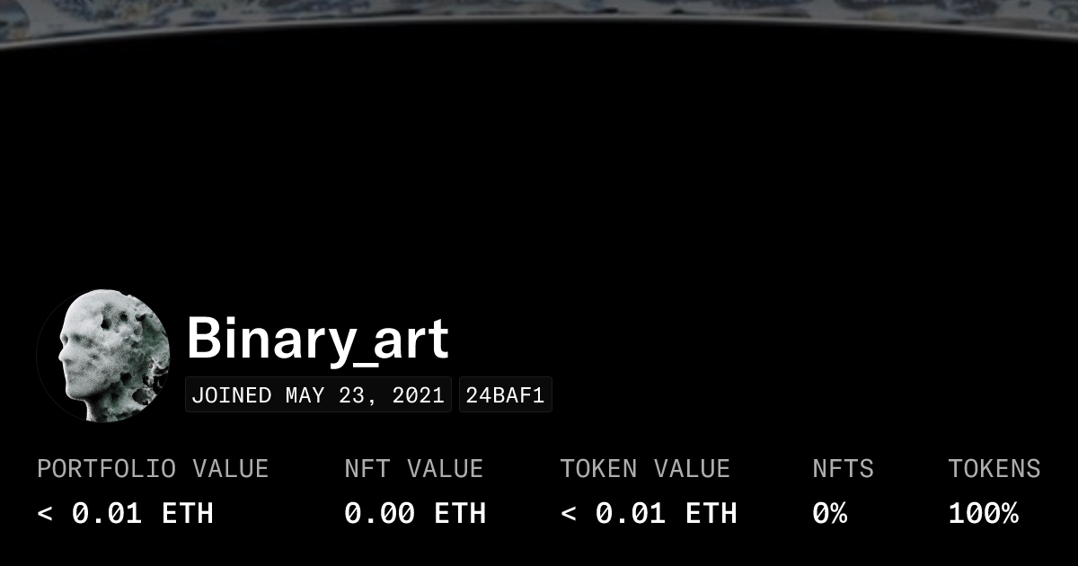 Binary_art - Profile | OpenSea