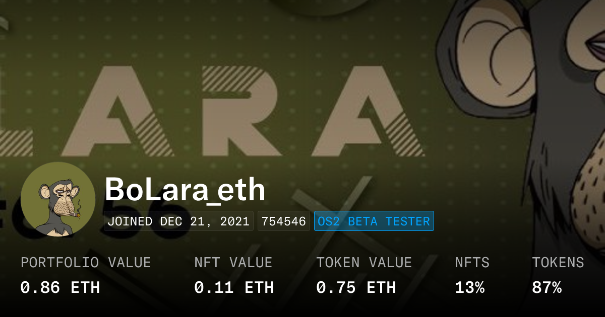 BoLara_eth - Profile | OpenSea