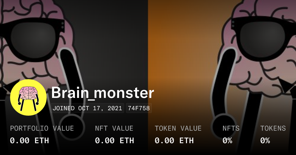 Brain_monster - Profile | OpenSea