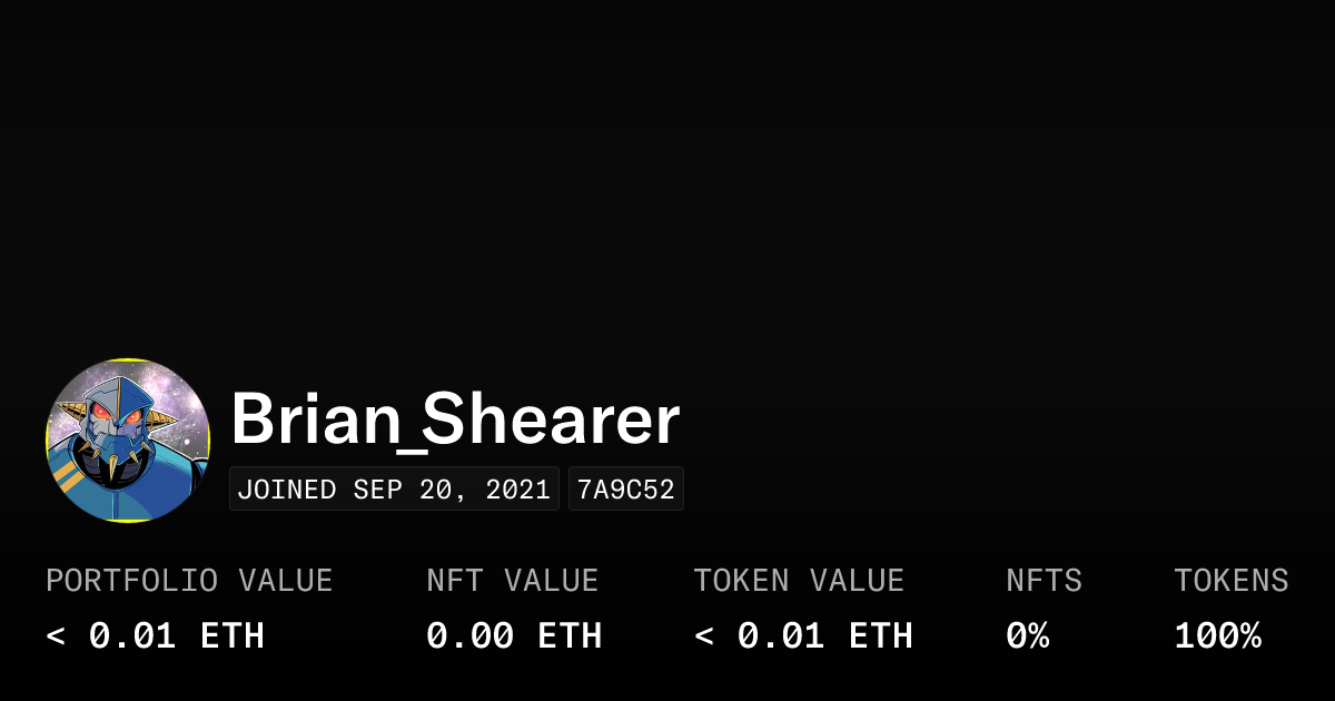 Brian_Shearer - Profile | OpenSea