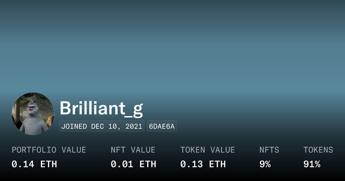 Brilliant_g - Profile | OpenSea