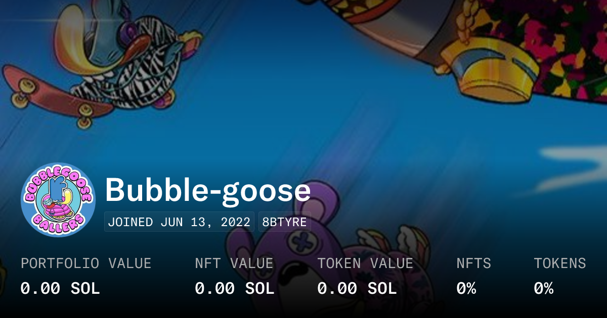 Bubble-goose - Profile | OpenSea