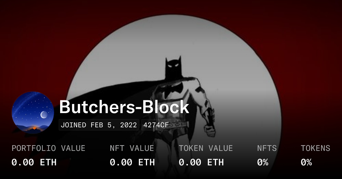Butchers-Block - Profile | OpenSea