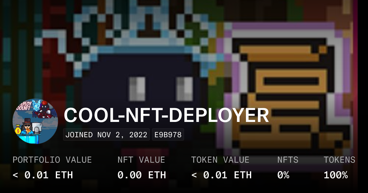 COOL-NFT-DEPLOYER - Profile | OpenSea