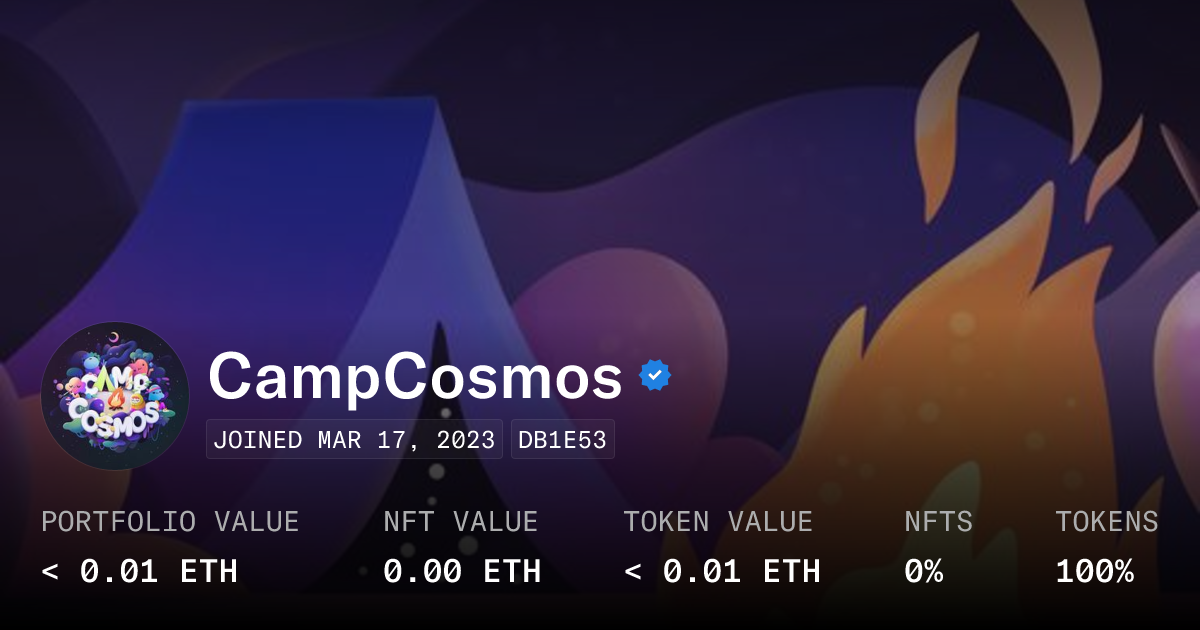 CampCosmos - Profile | OpenSea