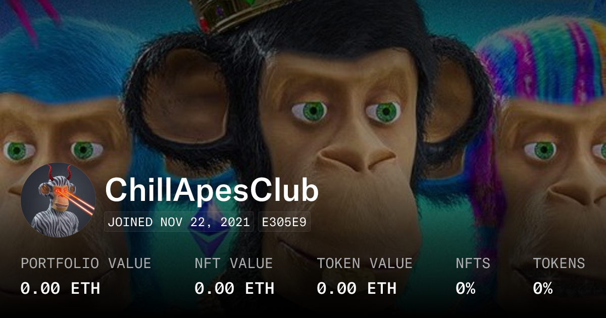 ChillApesClub - Profile | OpenSea