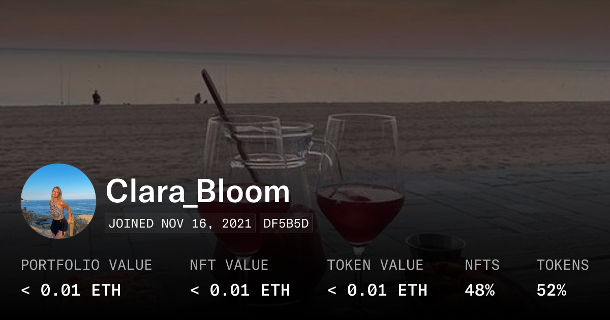 Clara_Bloom - Profile | OpenSea