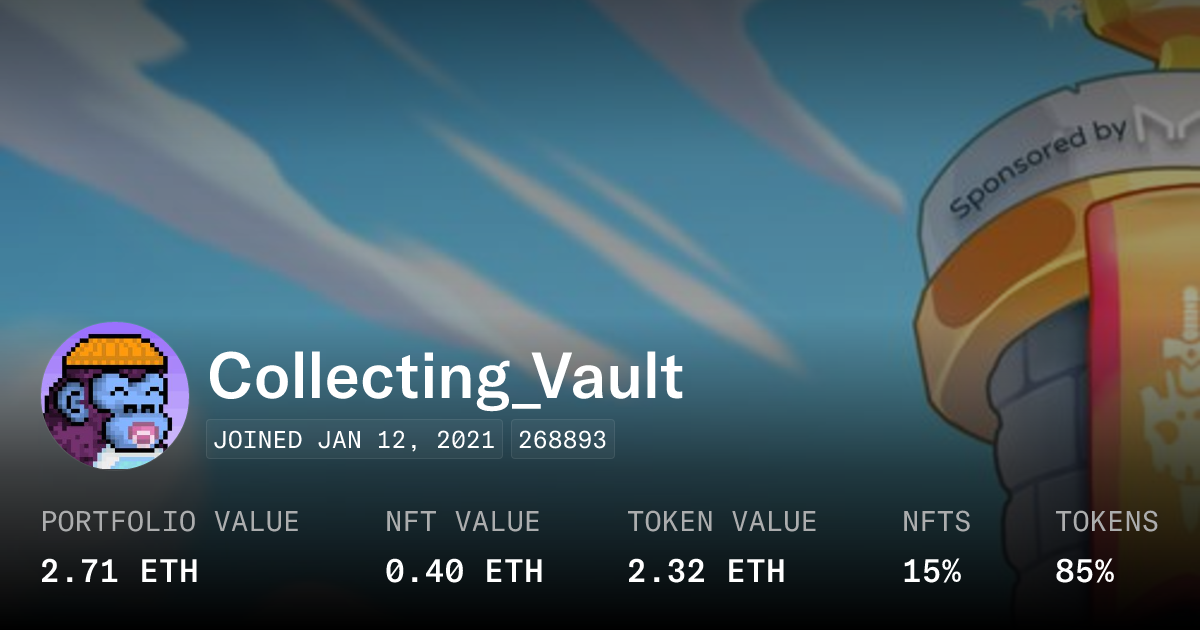 Collecting_Vault - Profile | OpenSea