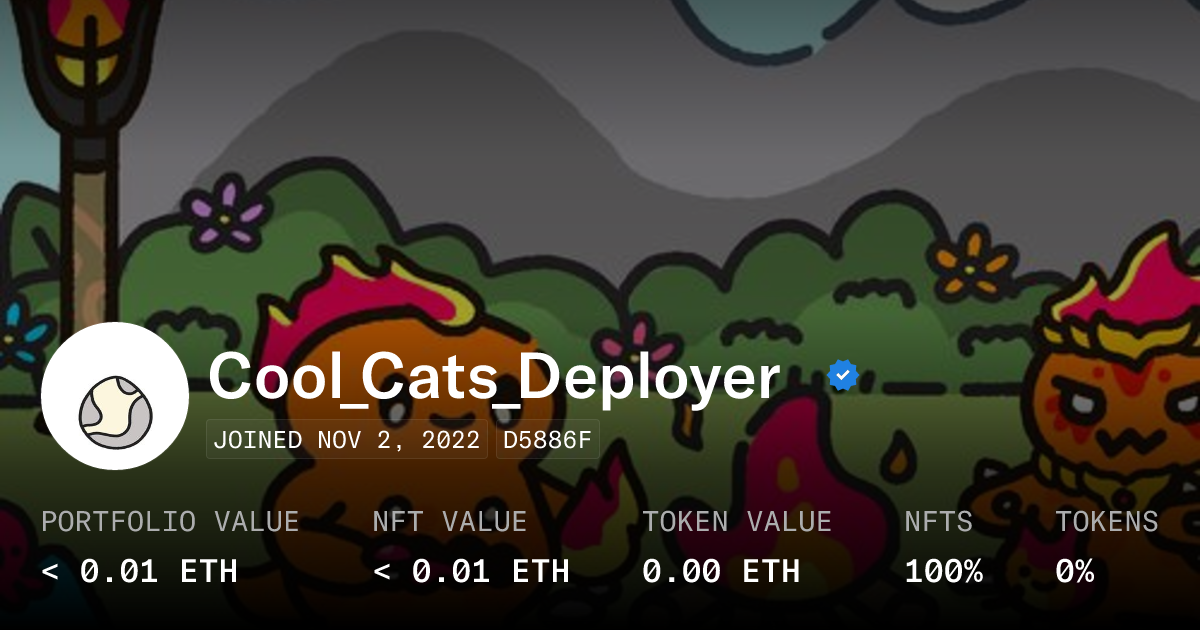 Cool_Cats_Deployer - Profile | OpenSea