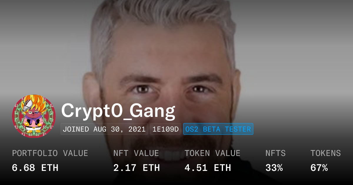 Crypt0_Gang - Profile | OpenSea