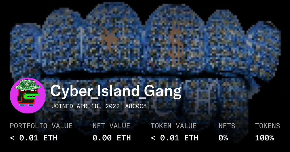 Cyber_Island_Gang - Profile | OpenSea