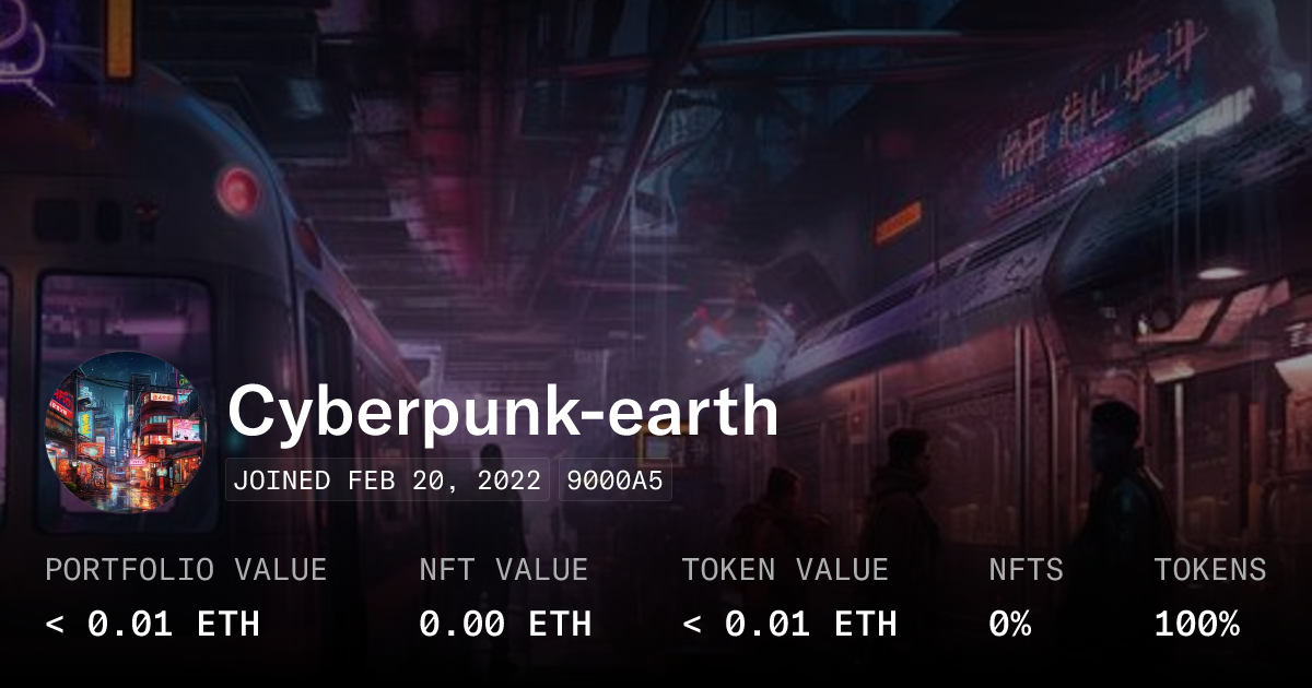 Cyberpunk-earth - Profile | OpenSea