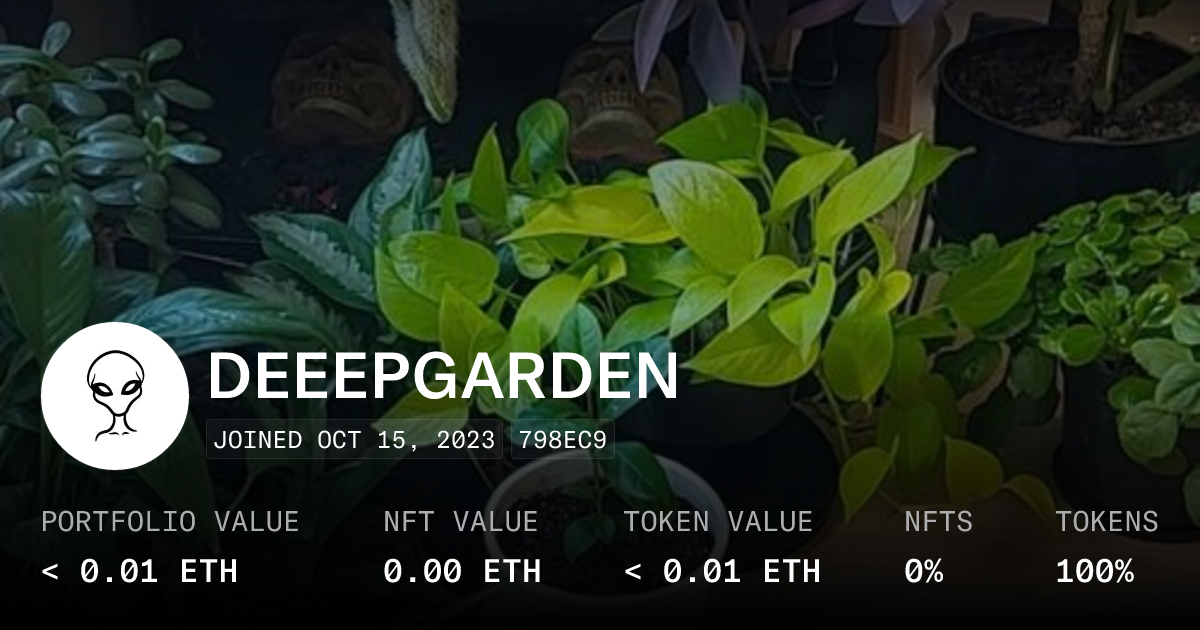 DEEEPGARDEN - Profile | OpenSea