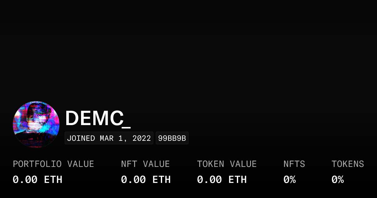 DEMC_ - Profile | OpenSea