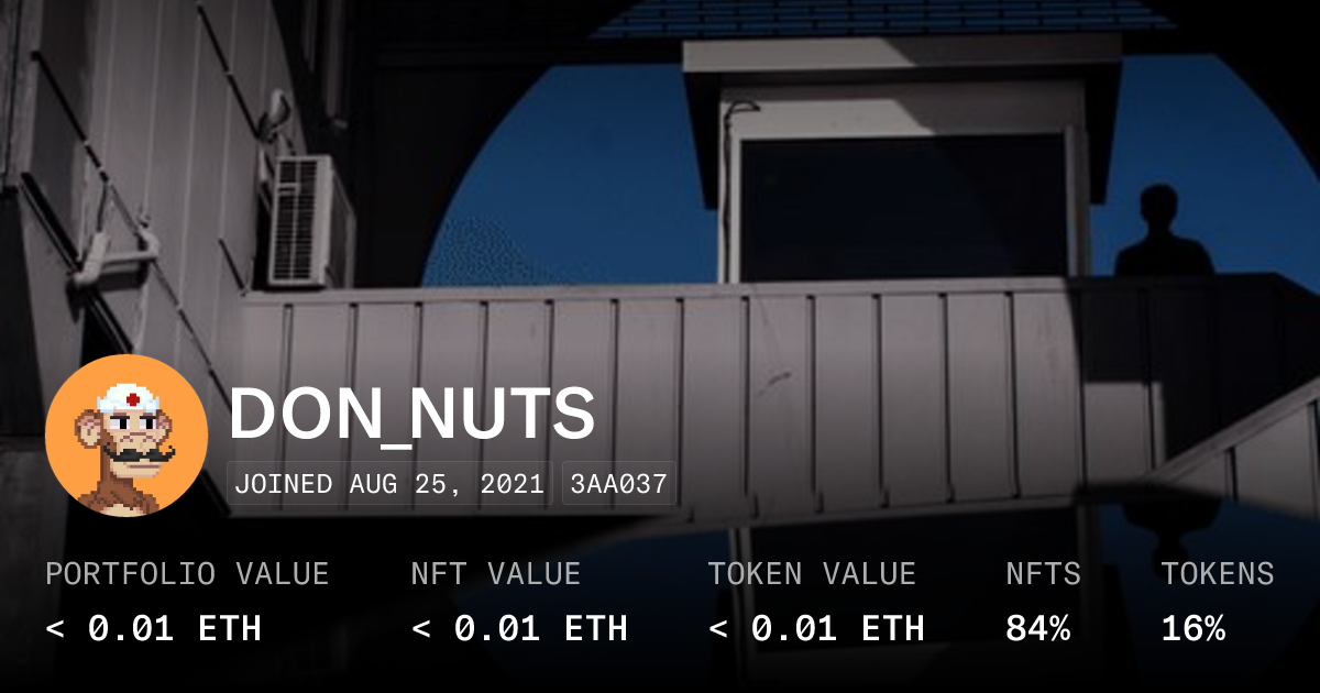 DON_NUTS - Profile | OpenSea