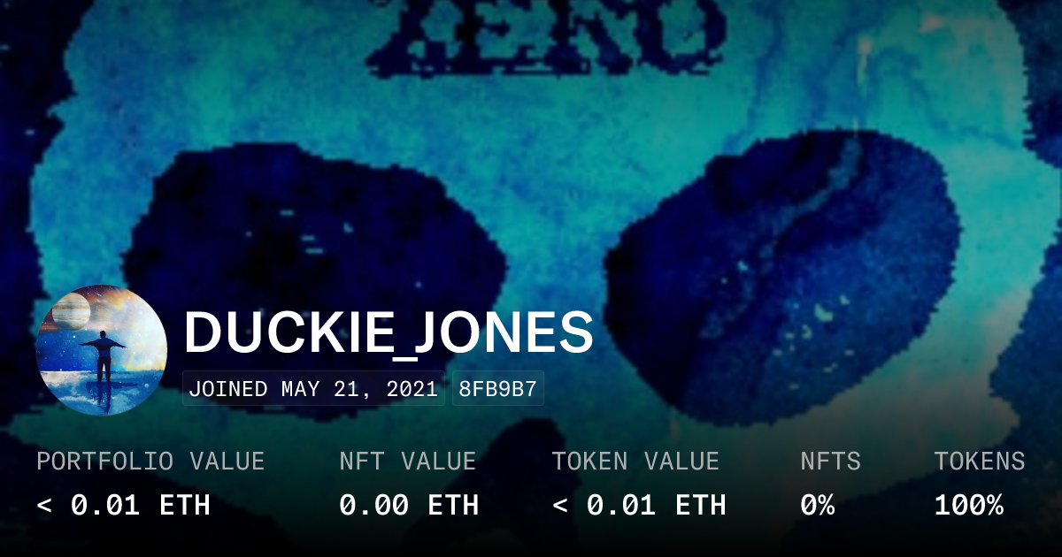 DUCKIE_JONES - Profile | OpenSea