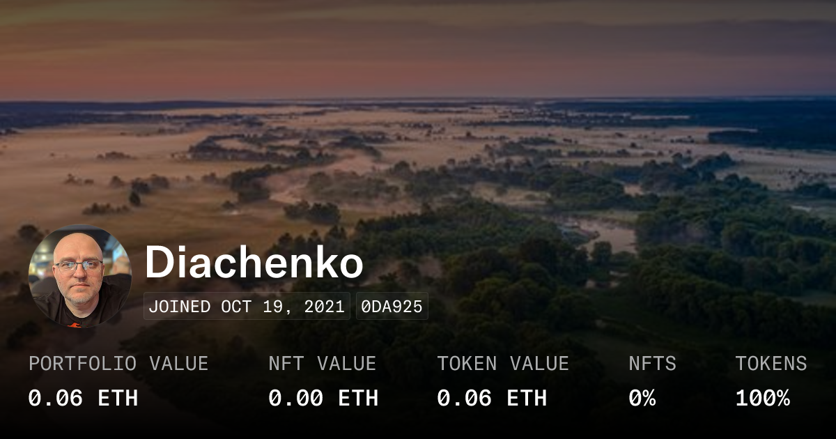 Diachenko - Perfil | OpenSea