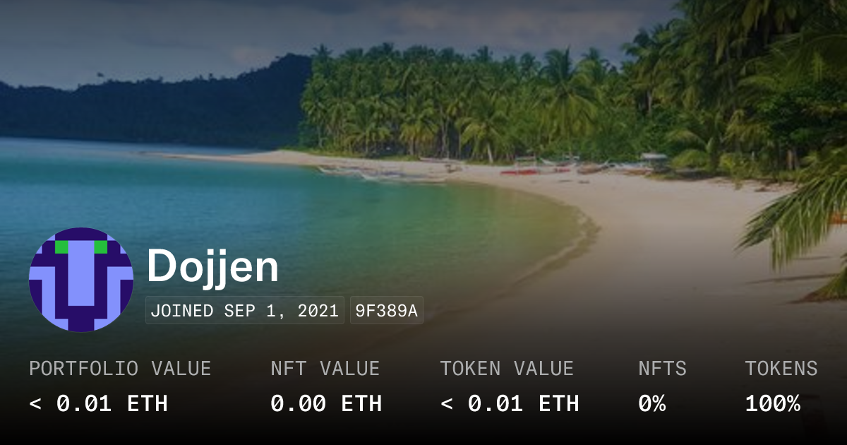 Dojjen - Profile | OpenSea