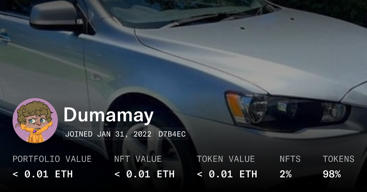 Dumamay - Profile | OpenSea