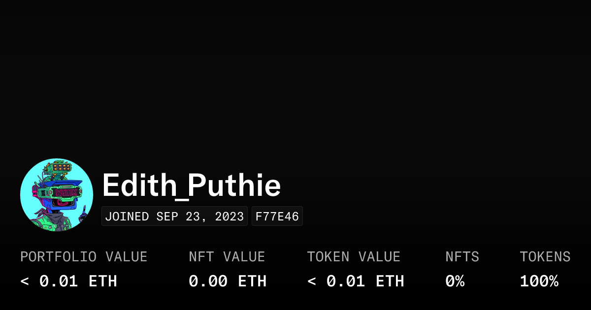 Edith_Puthie - Profile | OpenSea