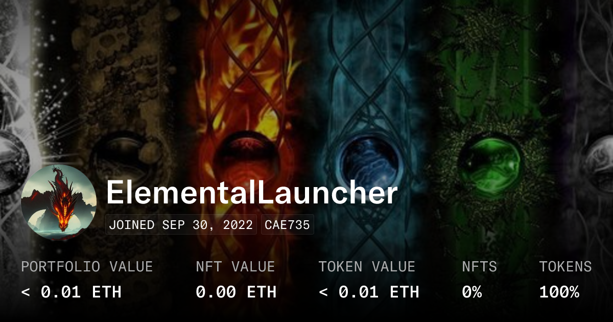 ElementalLauncher - Profile | OpenSea