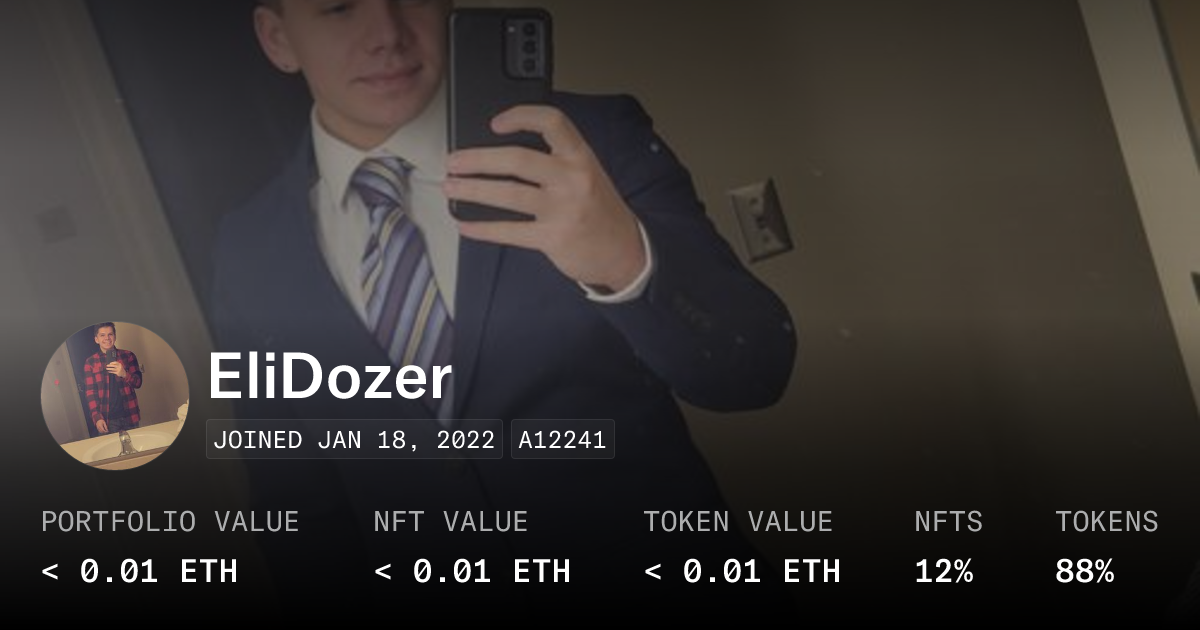EliDozer - Profile | OpenSea